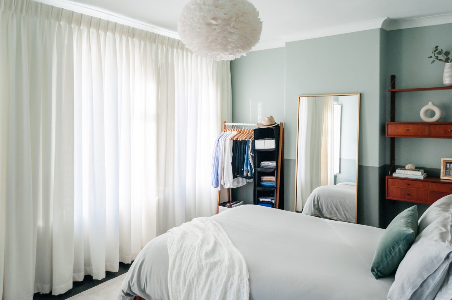 My calm green bedroom makeover (Before & After) – Happy Home Clinic