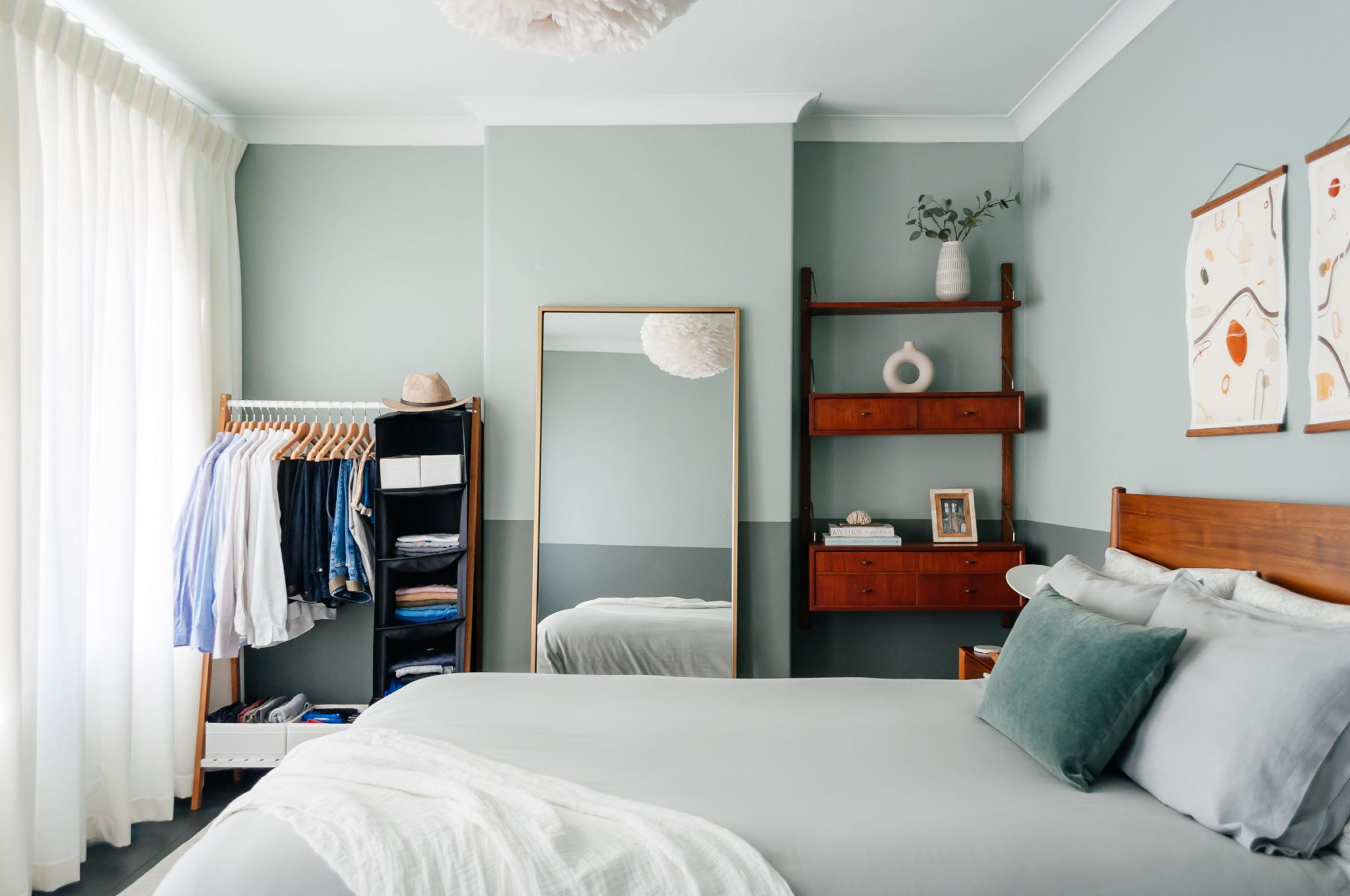 My calm green bedroom makeover (Before & After) – Happy Home Clinic